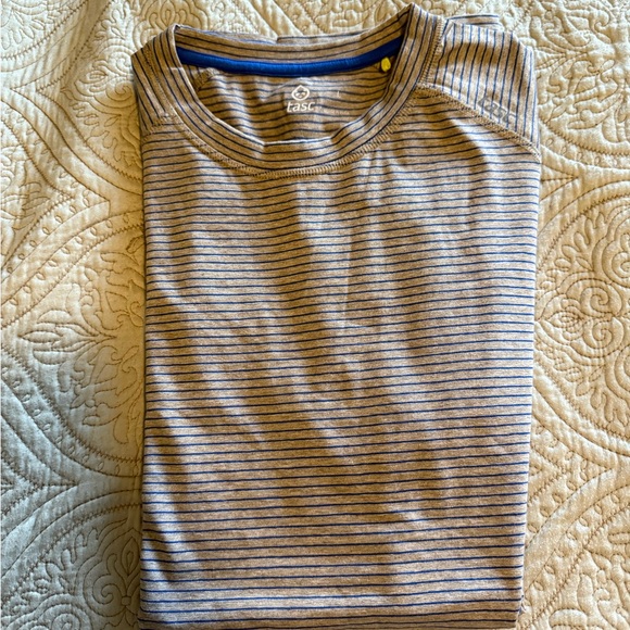 Tasc Performance | Shirts | Tasc Striped Gray Carrolton Tshirt | Poshmark